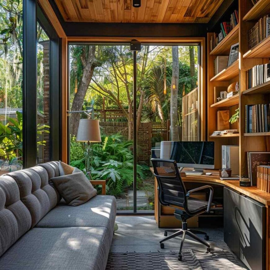 32 Backyard Home Offices Bloom with Scandinese Design (Concept ...