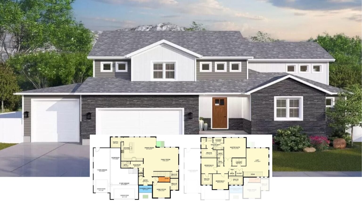 Tour This Spacious 3 Bedroom, 3,372 Sq. Ft. Home — Check Out the Floor Plan