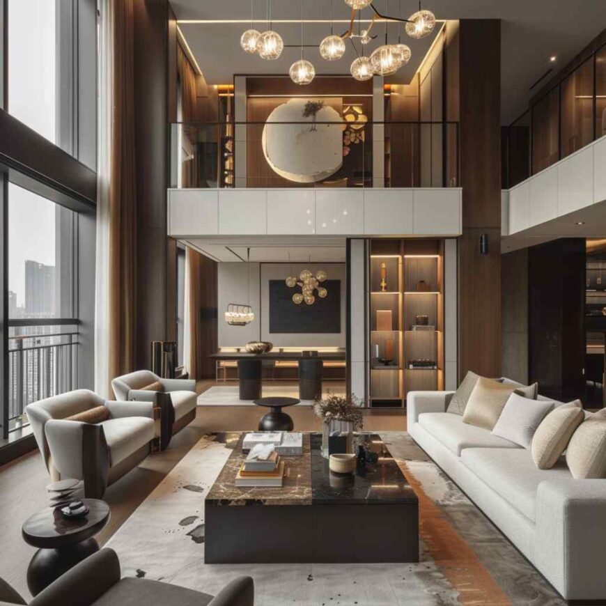 Sleek Meets Chic in 33 Unique Living Room Layouts (Concept Interiors ...