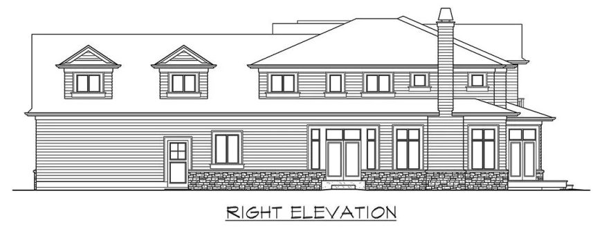 5-Bedroom Traditional Style Two-Story Cambridge Home with Balcony and ...