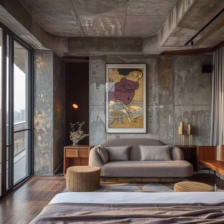 27 Brutalist Bedrooms Sculpted with the Utmost of Luxe Intentions ...