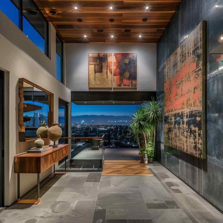 24 Entryways Showcase an Edgy Elegance (Concept Interiors) – Home ...