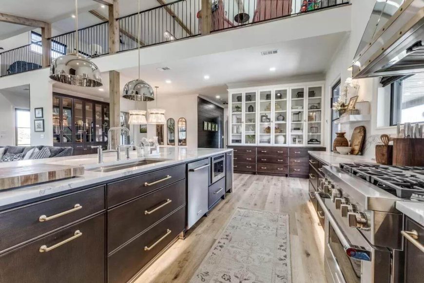 Two-Story Monitor-Style 3-Bedroom Barndominium with Open Loft and ...