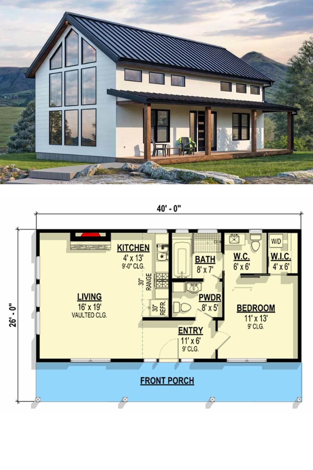 Cabin House Plans Mountain Home Design Floor Plan Ski Mountain Chalet