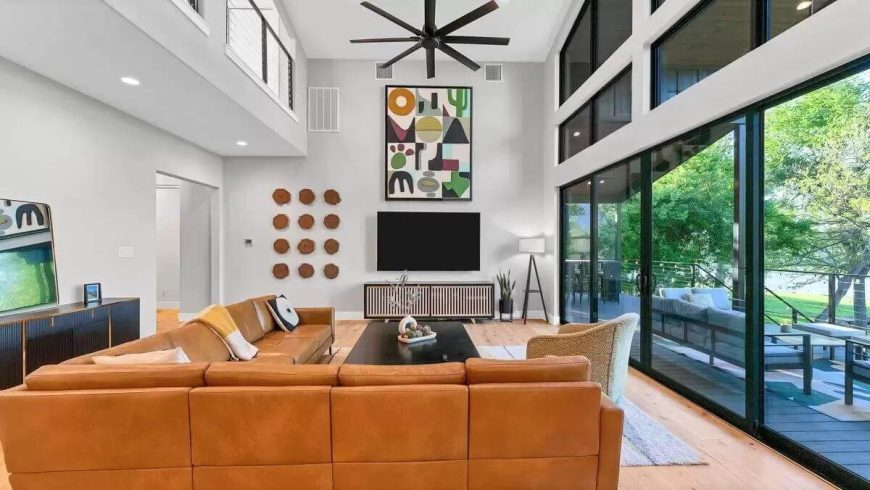 Elevated 4-Bedroom Modern Home with Balcony and Covered Patio (Floor ...