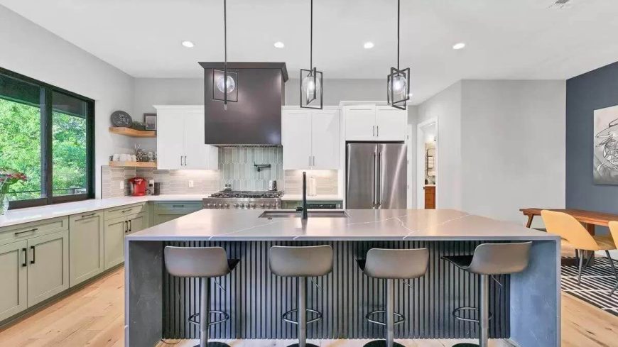 Elevated 4-Bedroom Modern Home with Balcony and Covered Patio (Floor ...