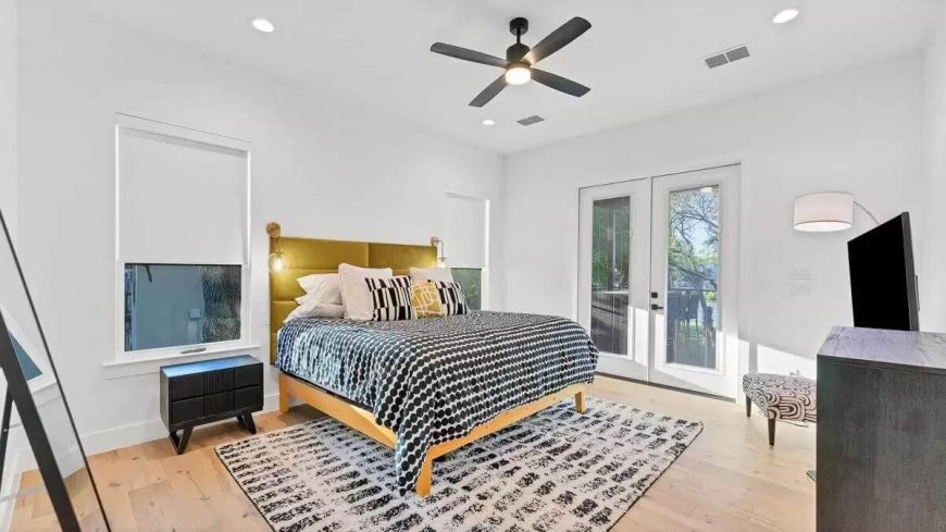 Elevated 4-Bedroom Modern Home with Balcony and Covered Patio (Floor ...