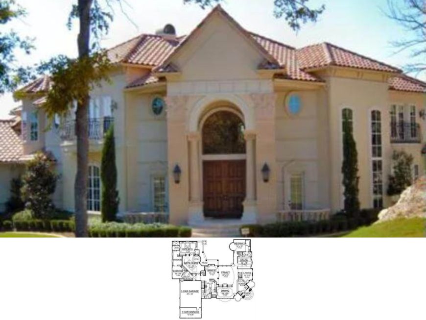 European Style House Plans & Floor Plans