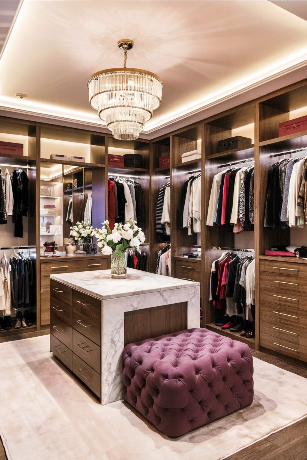 23 Distinguishing Features of Luxury Walk-in Closets that Make Them ...
