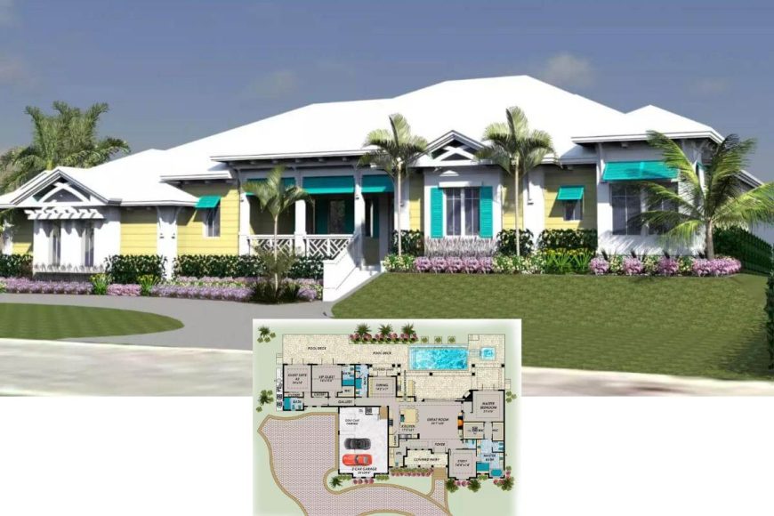 Welcome to a 4,358 Sq. Ft. 4 Bedroom Farmhouse With a Floor Plan You’ll ...