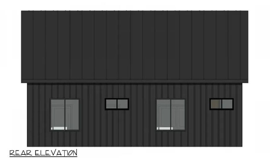Farmhouse Style 2-Bedroom ADU with Open-Concept Living and Covered ...