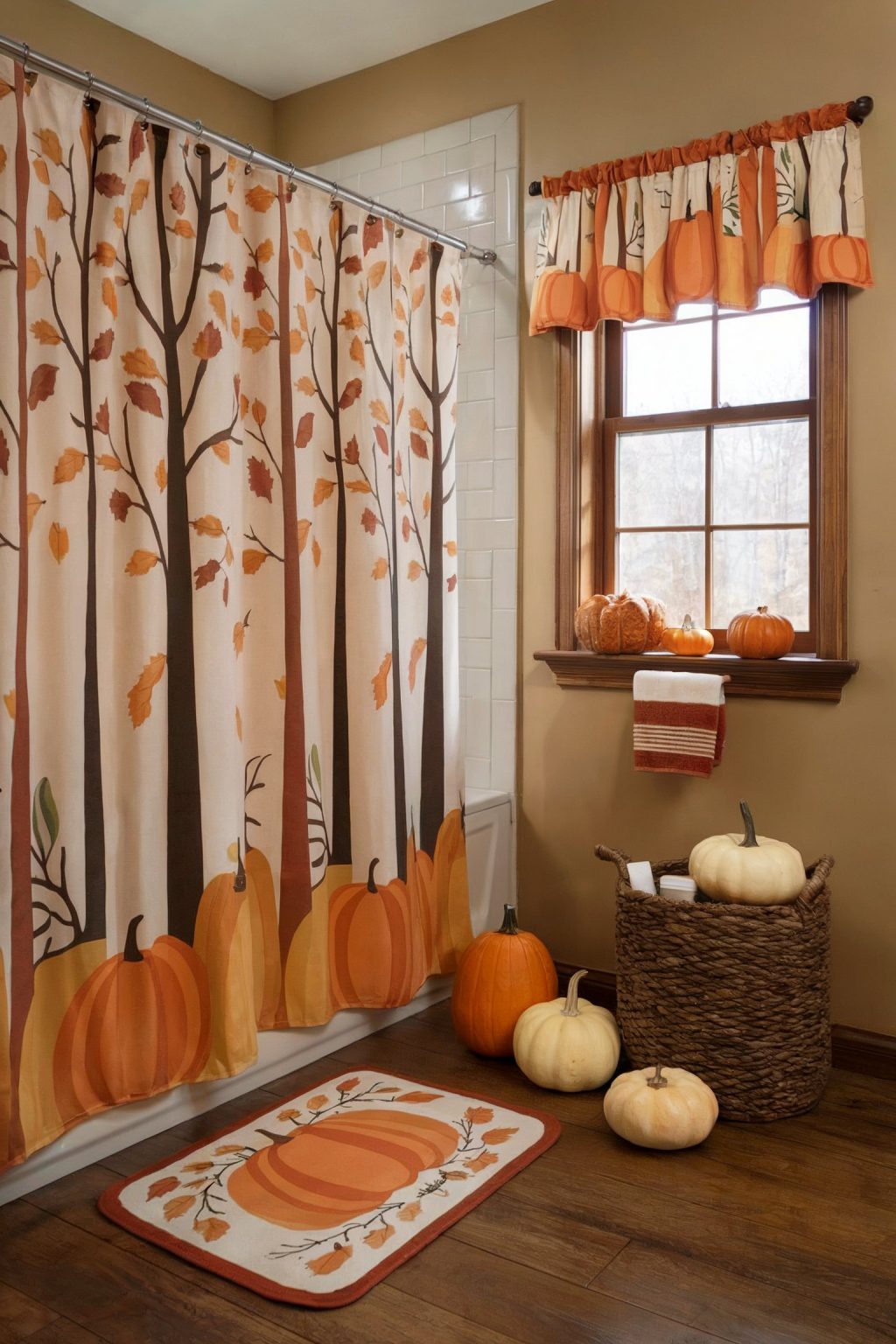 22 Creative Fall Bathroom Decor Ideas