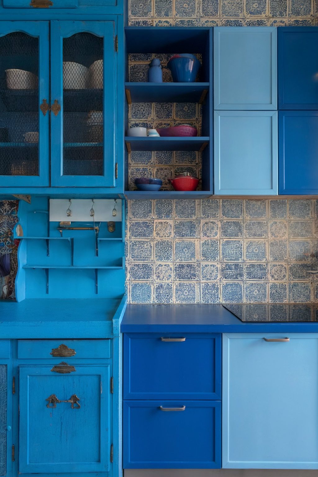 23 Blue Kitchen Cabinets that Will Give You a Taste of What They Look ...