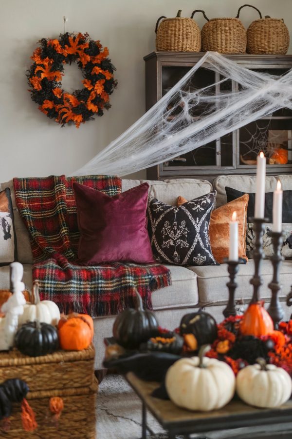 23 Enchanting Halloween Living Room Decor Ideas – Home Stratosphere