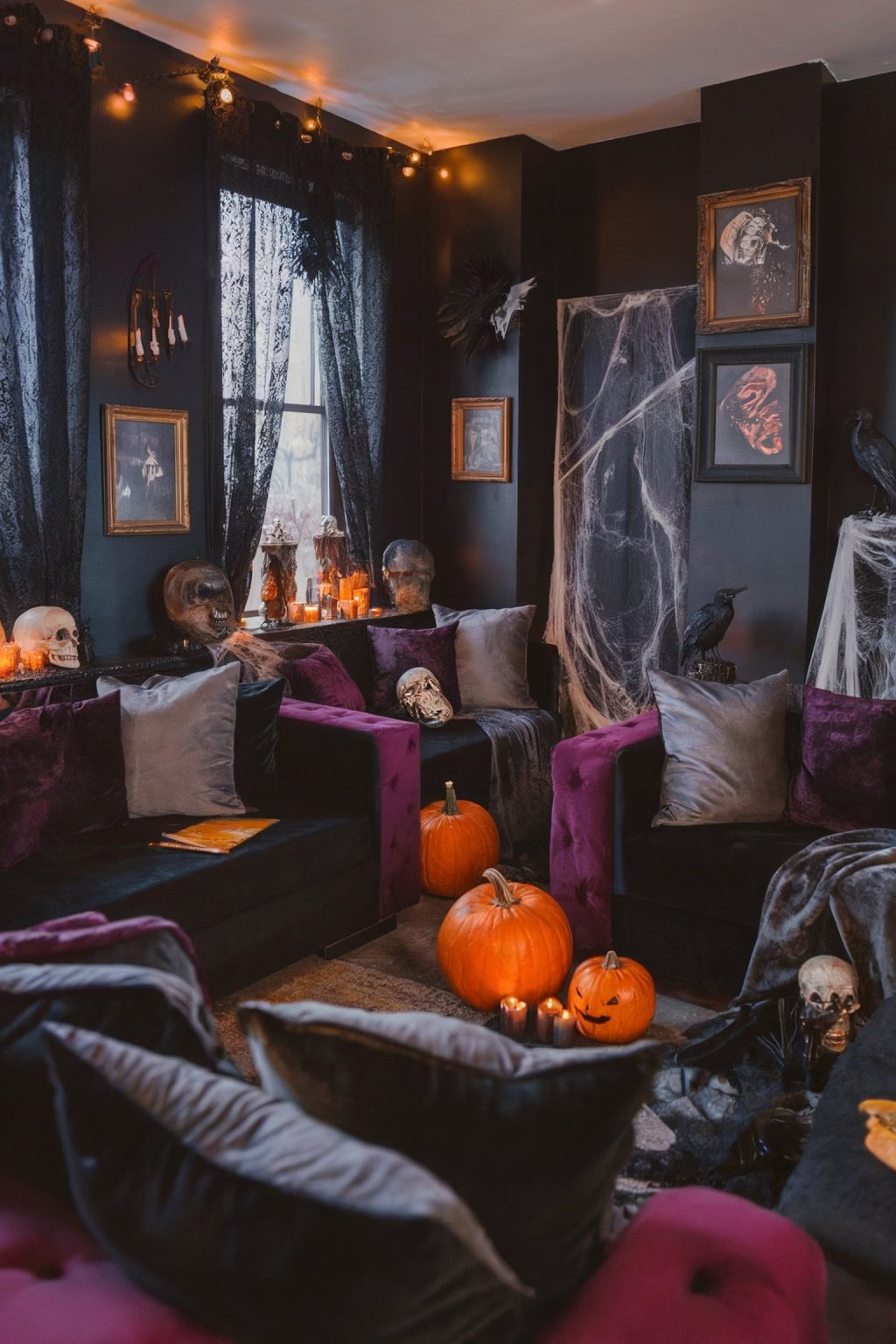 23 Enchanting Halloween Living Room Decor Ideas – Home Stratosphere