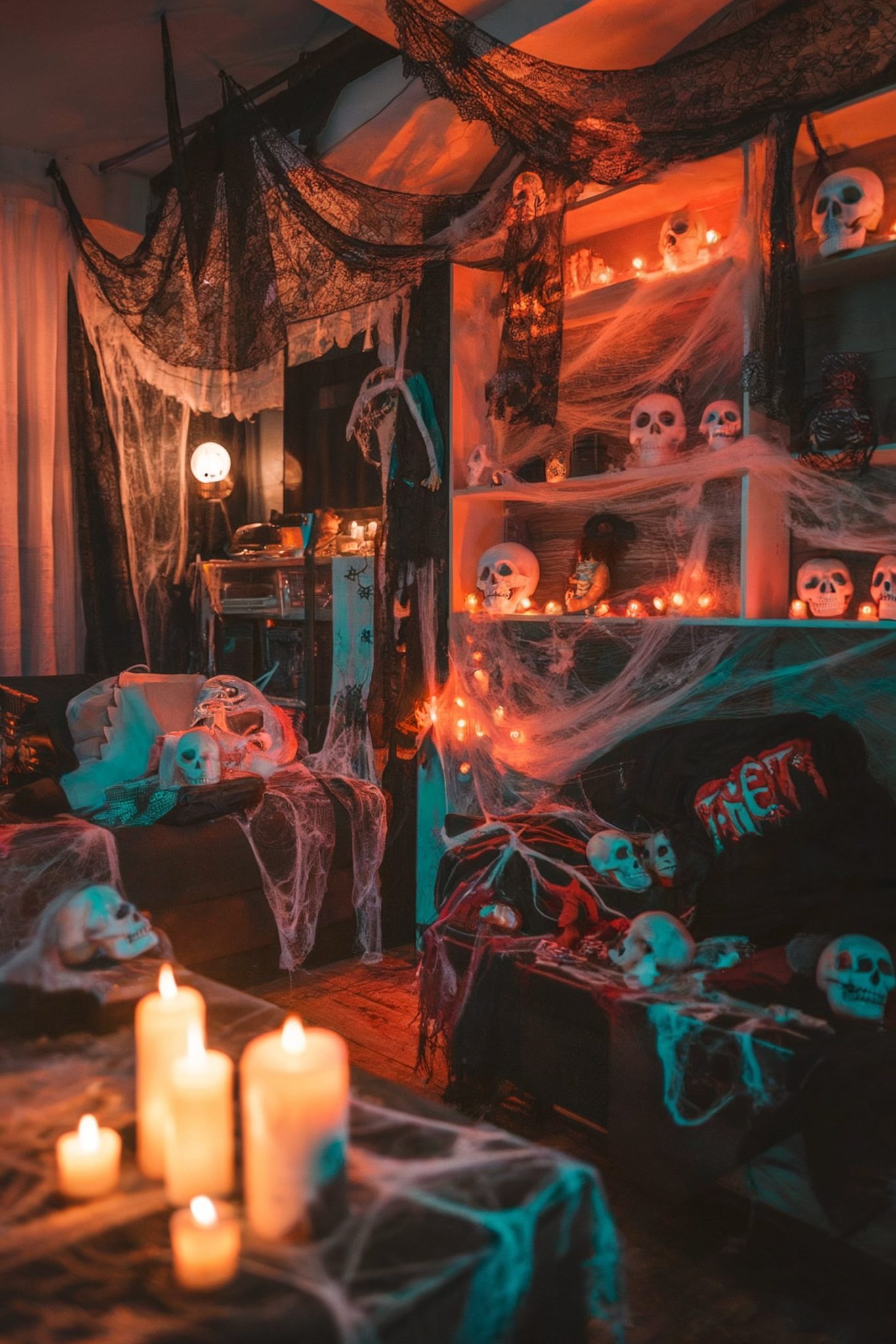 23 Enchanting Halloween Living Room Decor Ideas – Home Stratosphere