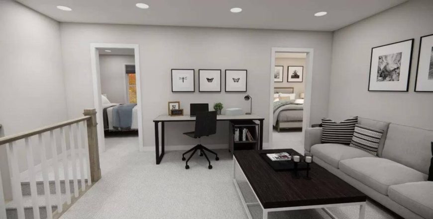 Traditional-Style Home with 4 Bedrooms and a Loft (Floor Plan) – Home ...