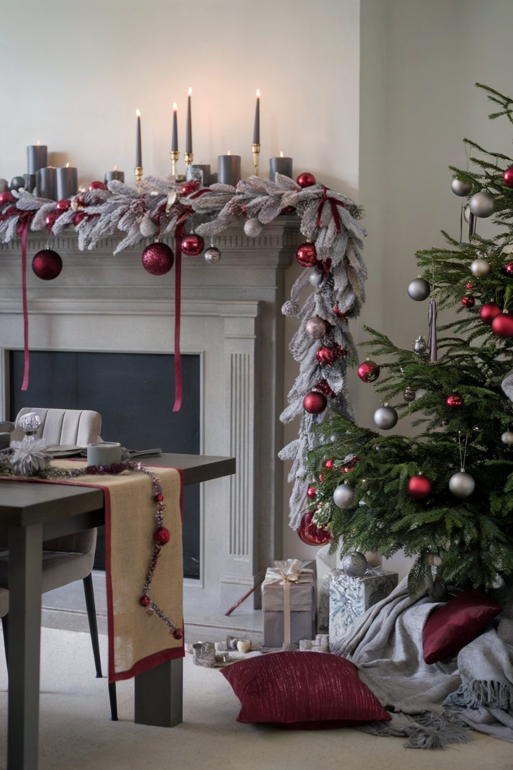Make a Statement: 16 Burgundy Christmas Decor Ideas You’ll Love – Home ...