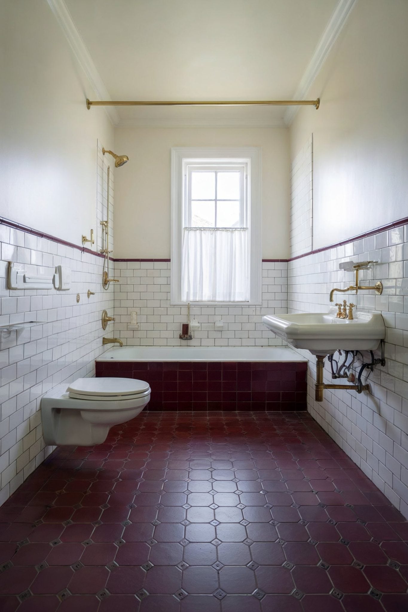 Make a Statement with These 21 Bold Burgundy Bathroom Designs – Home ...