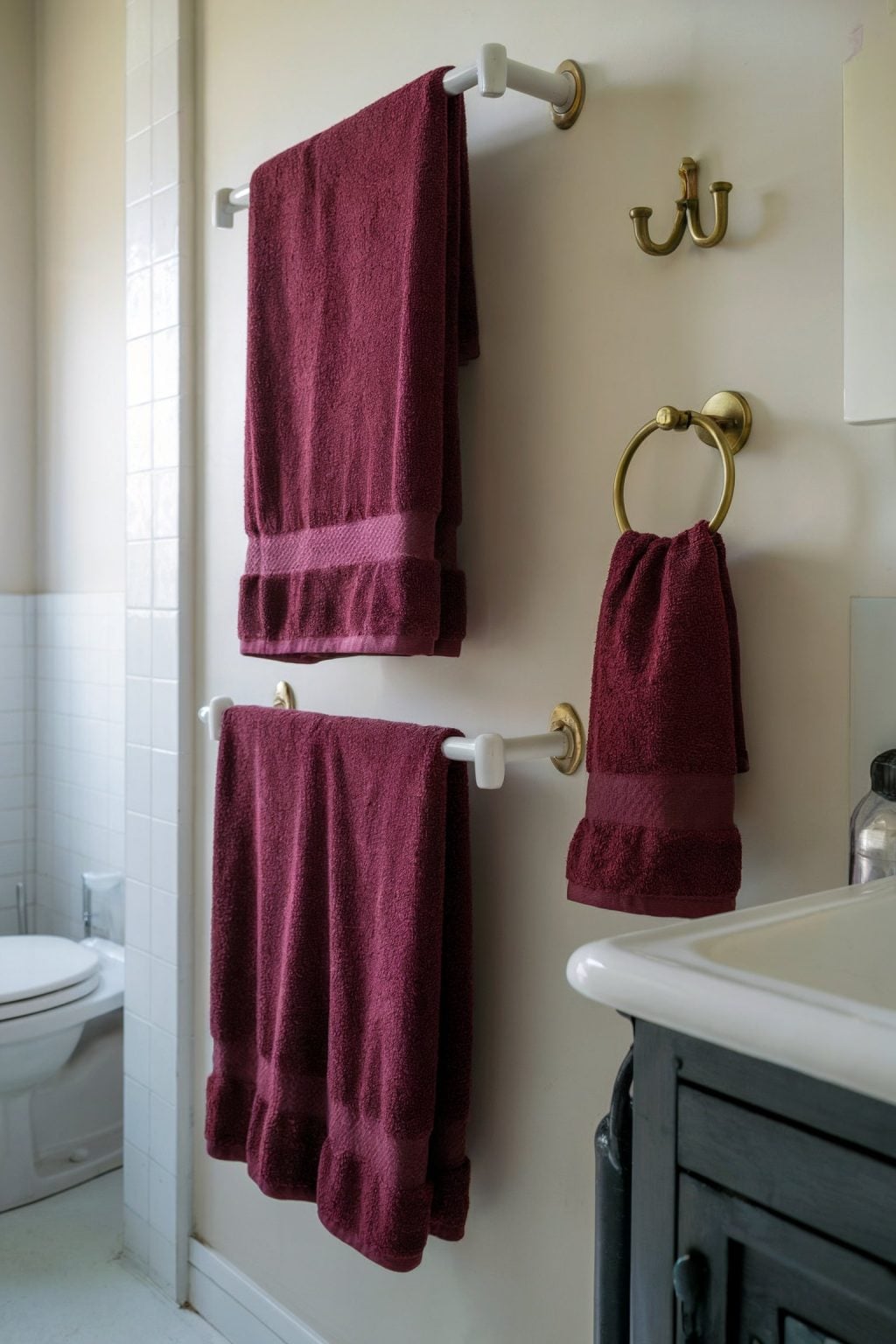 Make a Statement with These 21 Bold Burgundy Bathroom Designs – Home ...