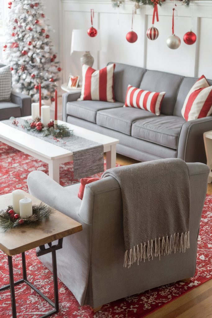Make Your Holidays Pop with 14 Red and White Christmas Decor Ideas ...