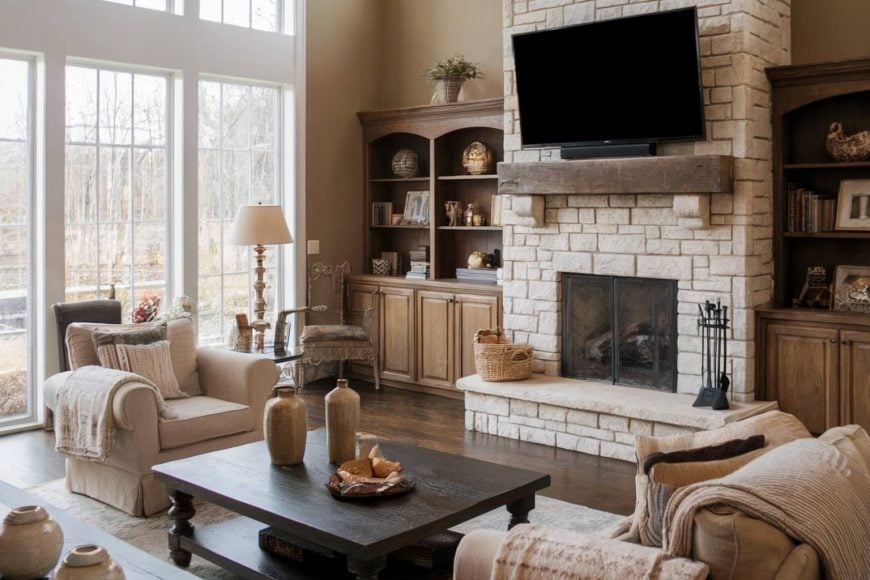 13 Living Room Furniture Layouts Described with Floor Plan Illustrations