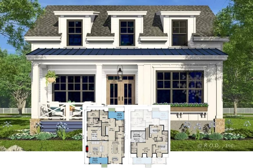 101 Best Cottage Plans and Floor Plans