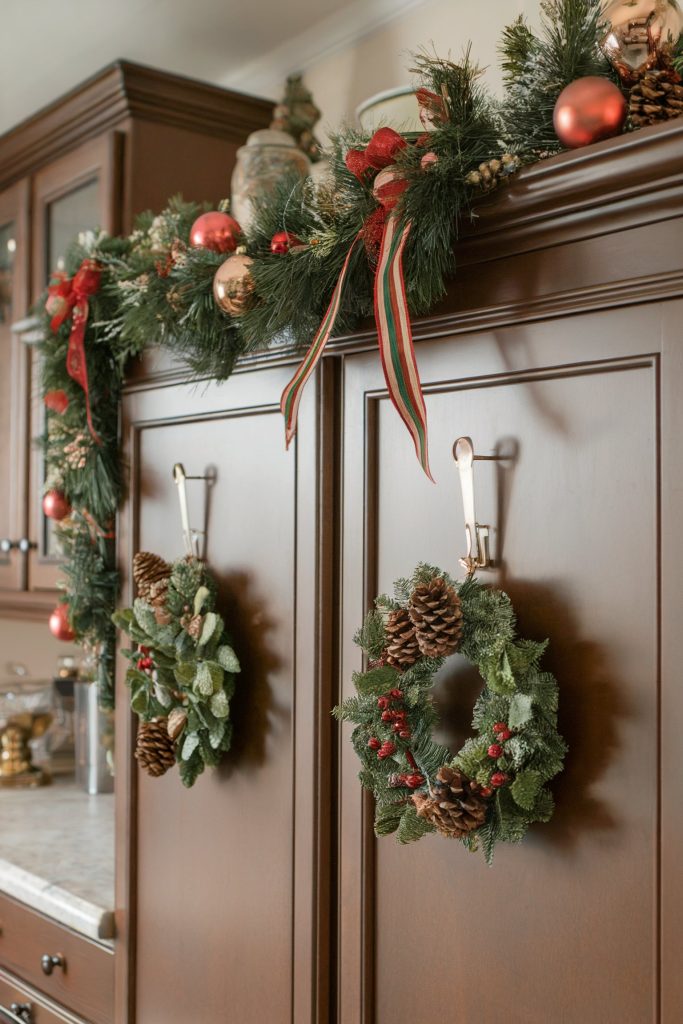 Give Your Kitchen Cabinets a Holiday Makeover with These 14 Creative ...