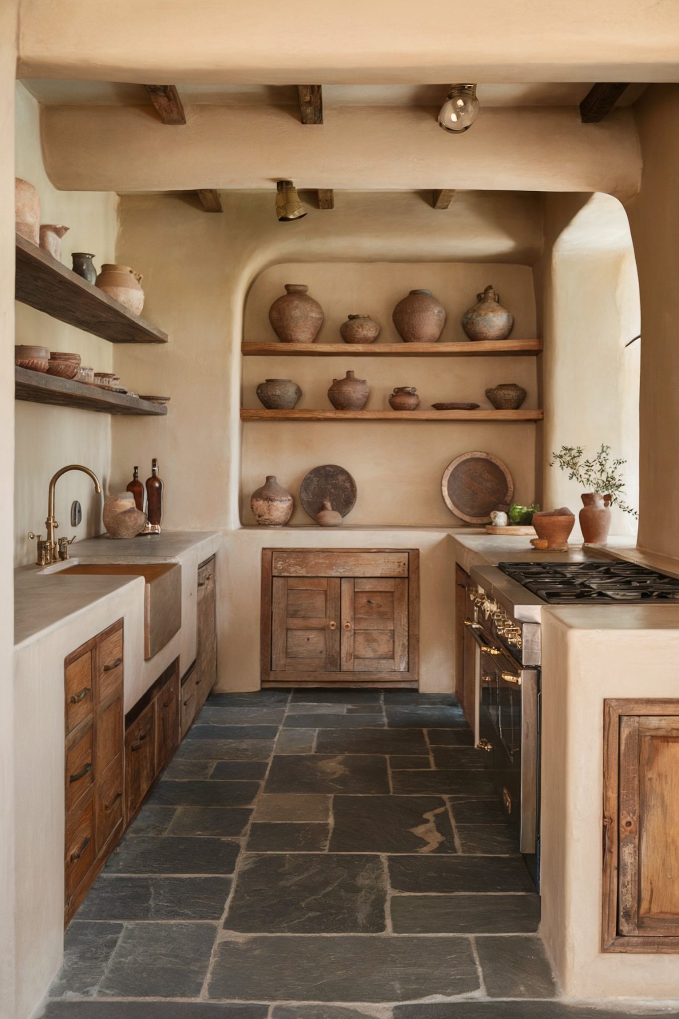 Create a Warm Vibe with These 13 Earthy Kitchen Designs