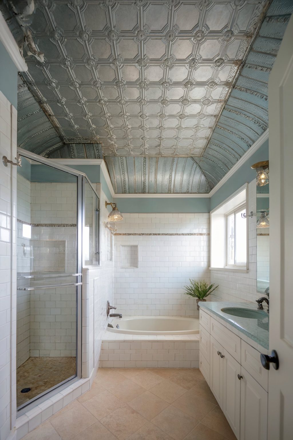 Turn Heads with These 15 Stunning Bathroom Ceiling Ideas – Home ...