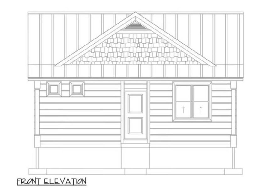 1-Bedroom Country-Style ADU with Front Porch and Open-Concept Living ...