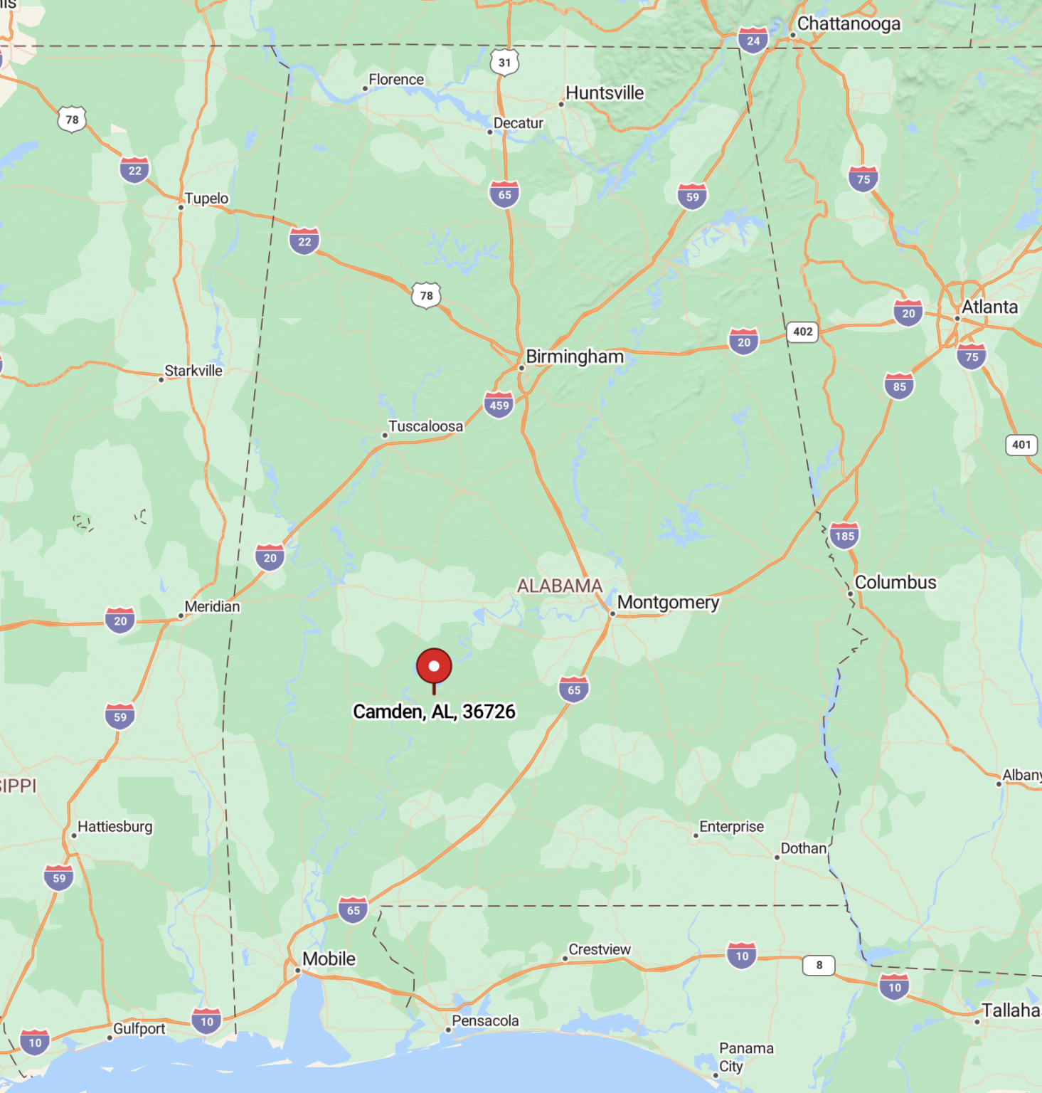 10 of the Most Secluded Towns in Alabama