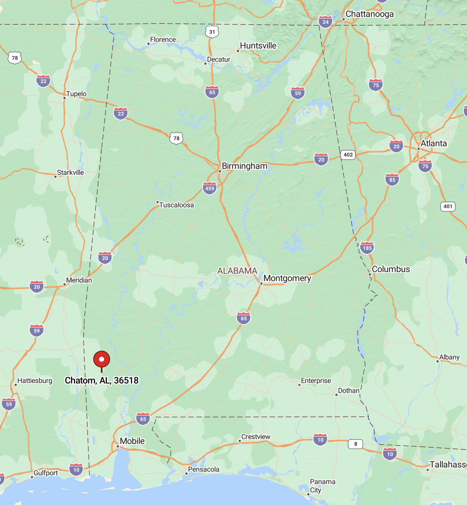 10 of the Most Secluded Towns in Alabama