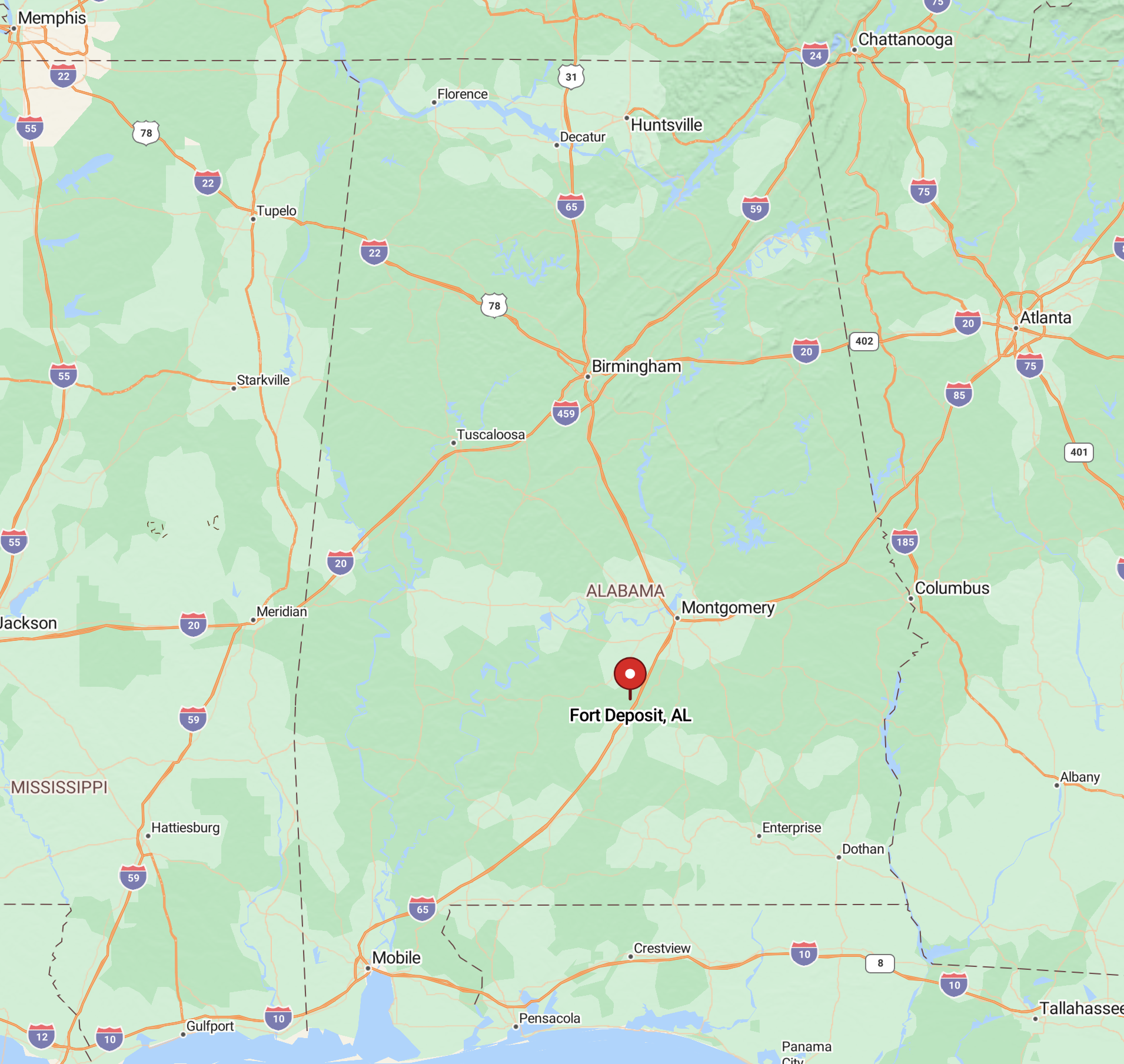 10 of the Most Secluded Towns in Alabama