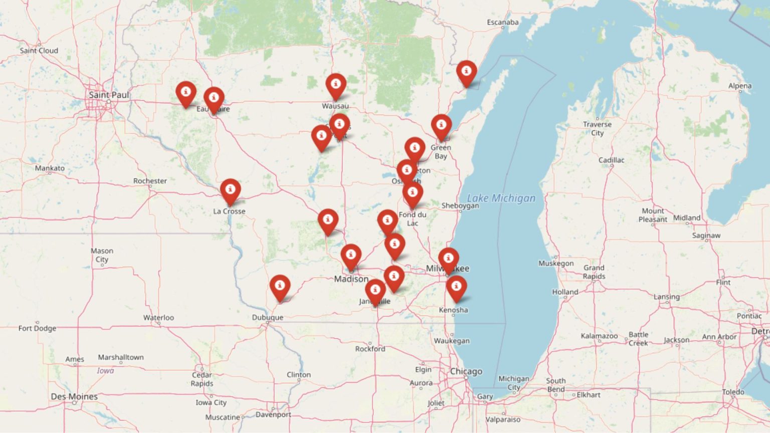 10 of the Most Secluded Towns in Wisconsin