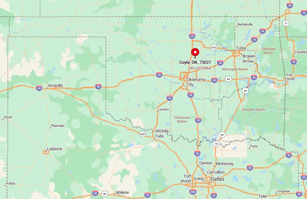 10 Secluded Towns in the Cross Timbers Region of Central Oklahoma ...