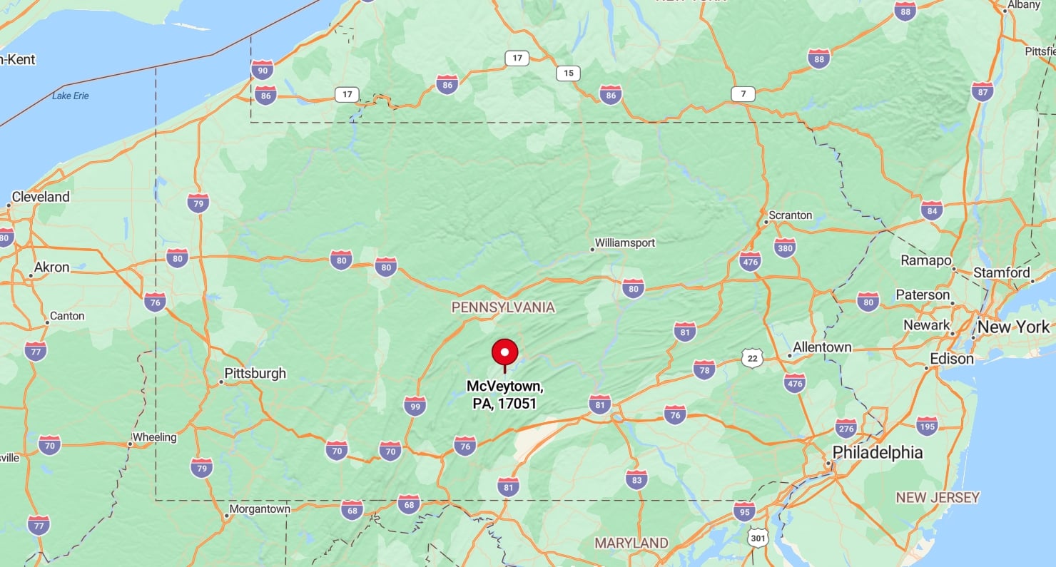 10 Secluded Towns in the Central Pennsylvania Ridge and Valley Region ...