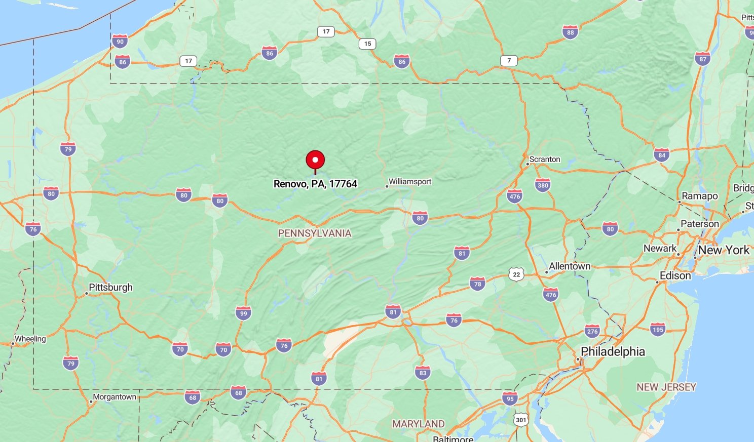 10 Secluded Towns in the Central Pennsylvania Ridge and Valley Region ...