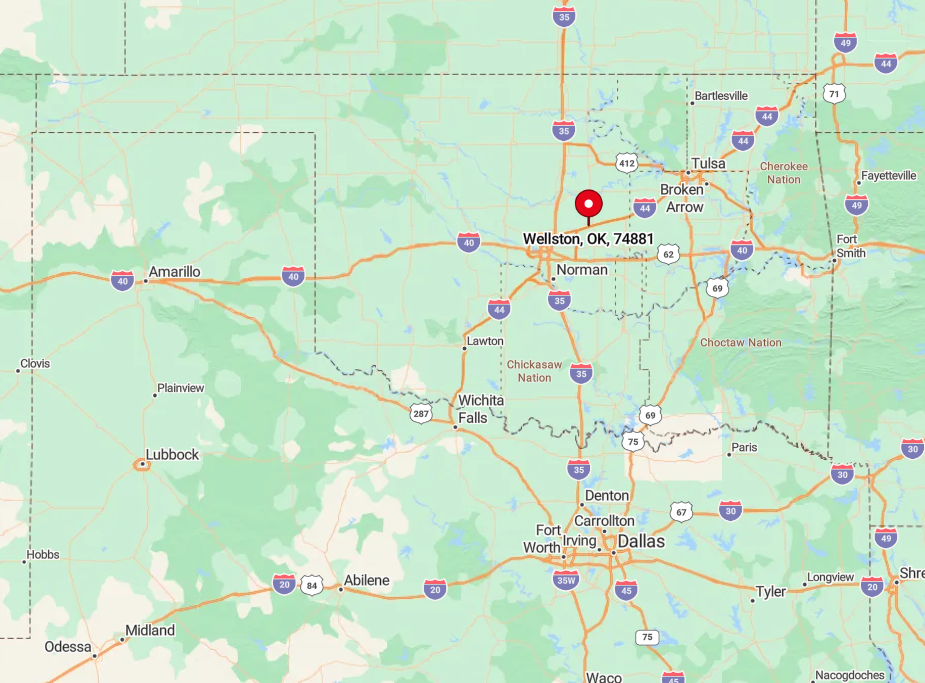 10 Secluded Towns in the Cross Timbers Region of Central Oklahoma ...