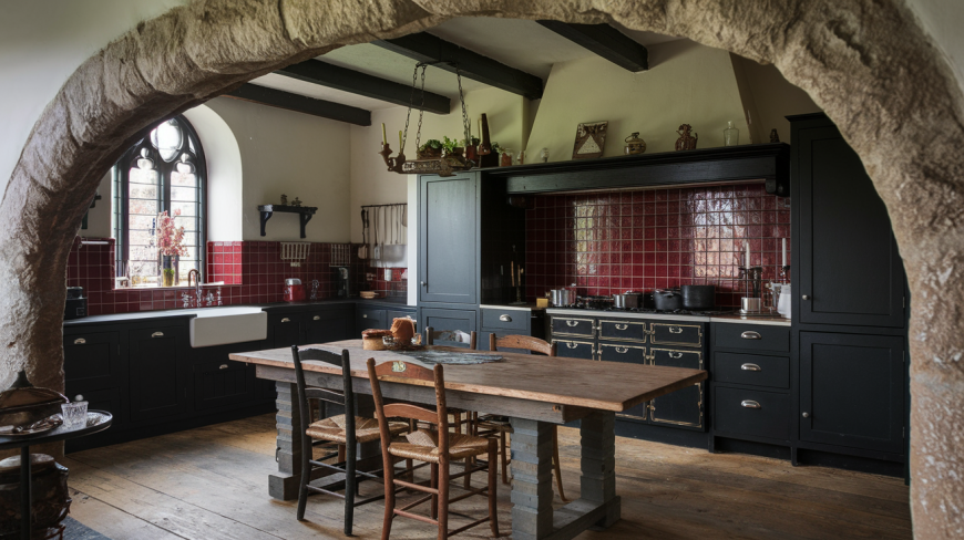 21 Rustic Gothic Splendor Kitchen Design Ideas (Conceptual) – Home ...