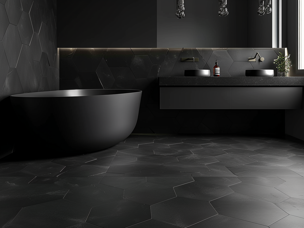 Moody & Modern: 15 Black Bathroom Ideas for a Sleek, Stylish Makeover ...