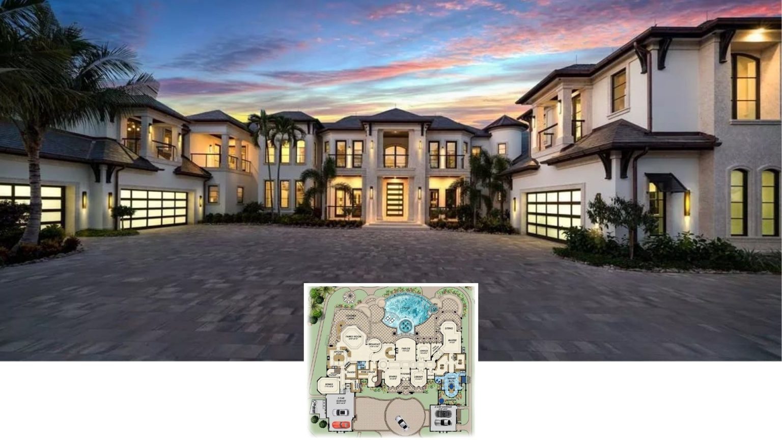 Tour this Modern Style 4-Bedroom Farmhouse that Includes a Wet Bar ...