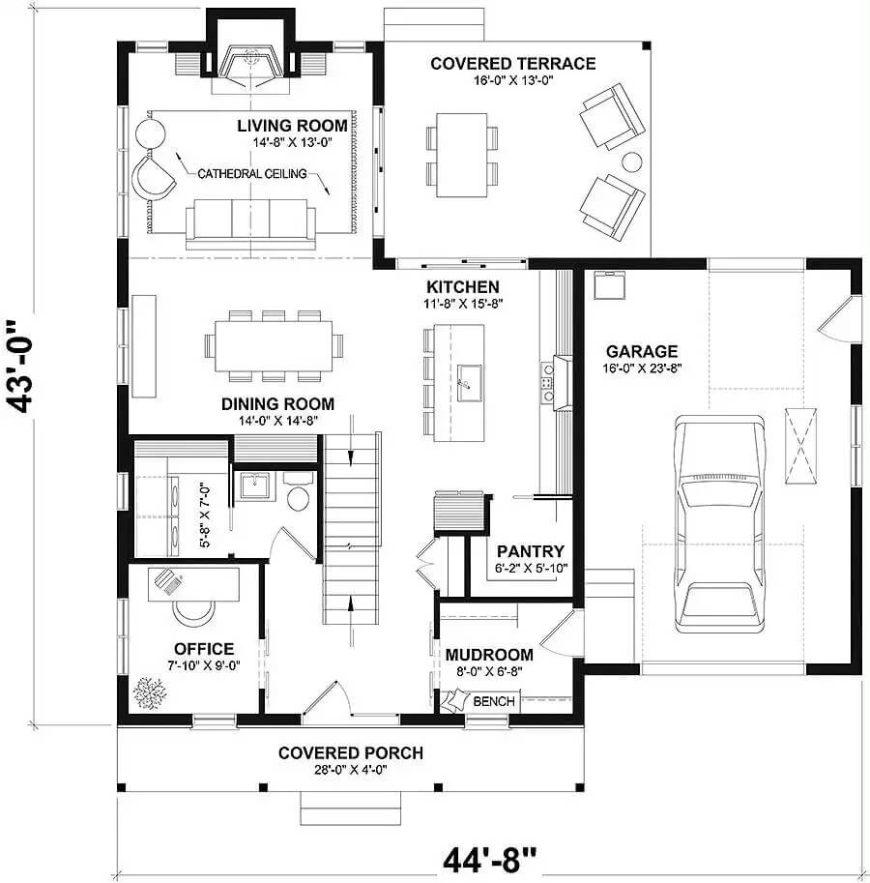 Cape Cod-Style 3-Bedroom Acelia Home with Covered Terrace and Bonus ...