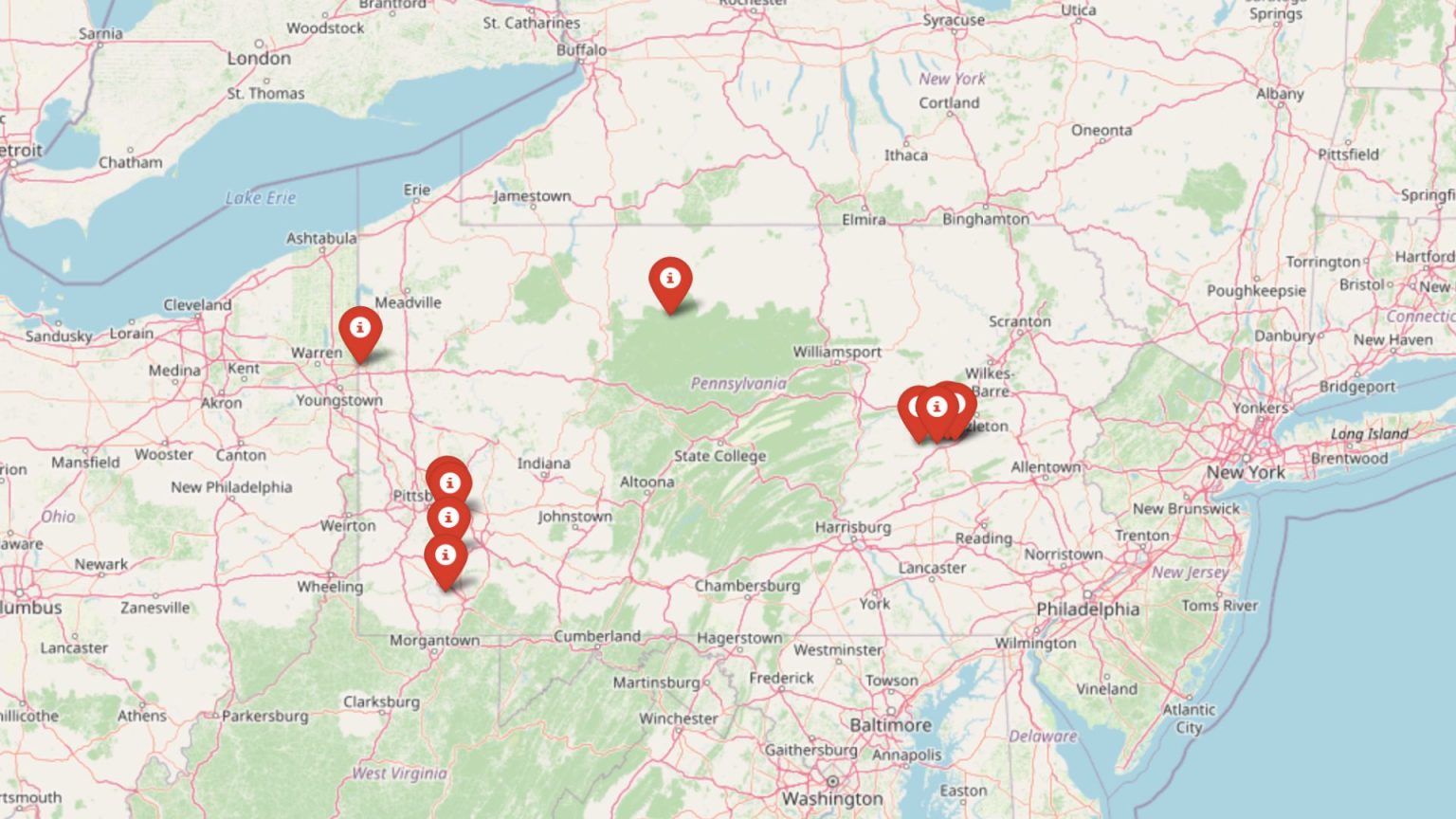 10 of the Most Secluded Towns in Pennsylvania