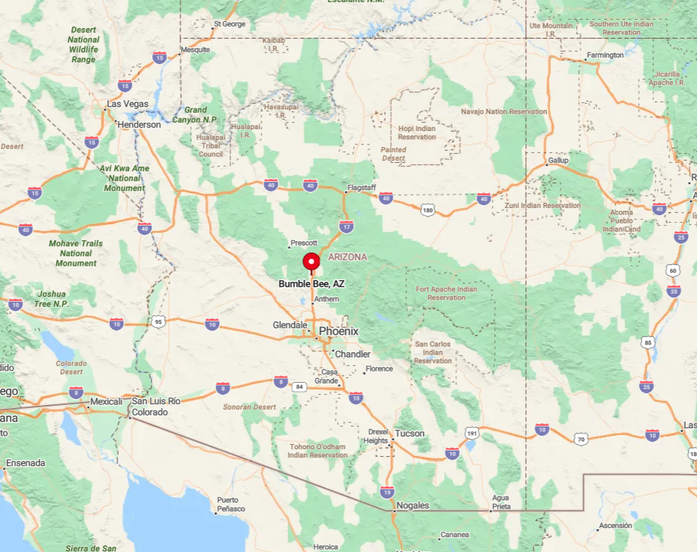 10 of the Most Secluded Towns in Arizona’s Bradshaw Mountains Where the ...