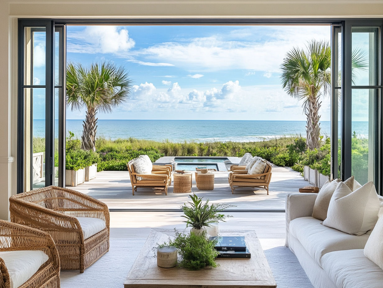 Coastal Comfort—15 Beachy Living Rooms That Set the Mood – Home ...