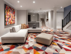 No More Cold Floors! 15 Carpet Ideas That Transform Your Basement ...