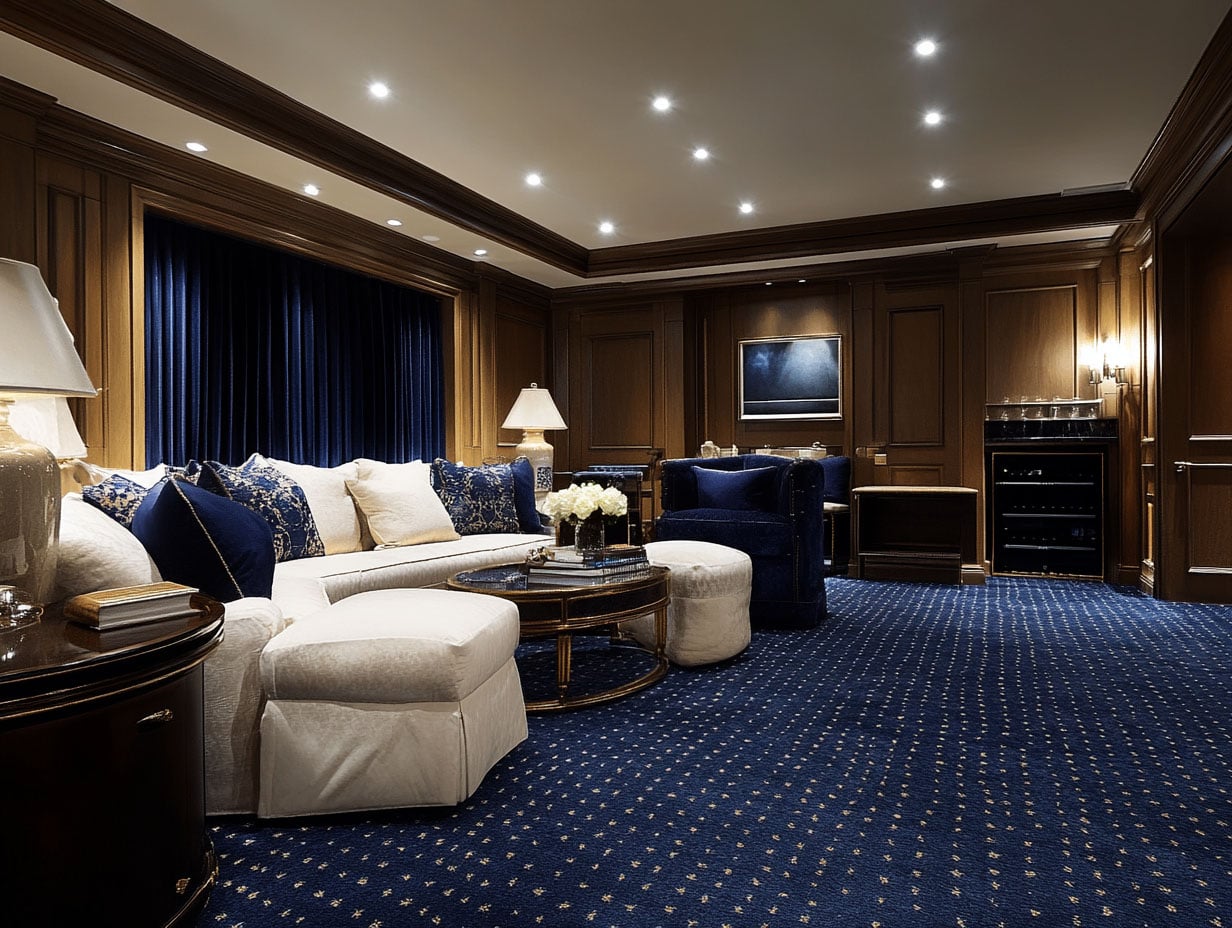 No More Cold Floors! 15 Carpet Ideas That Transform Your Basement ...
