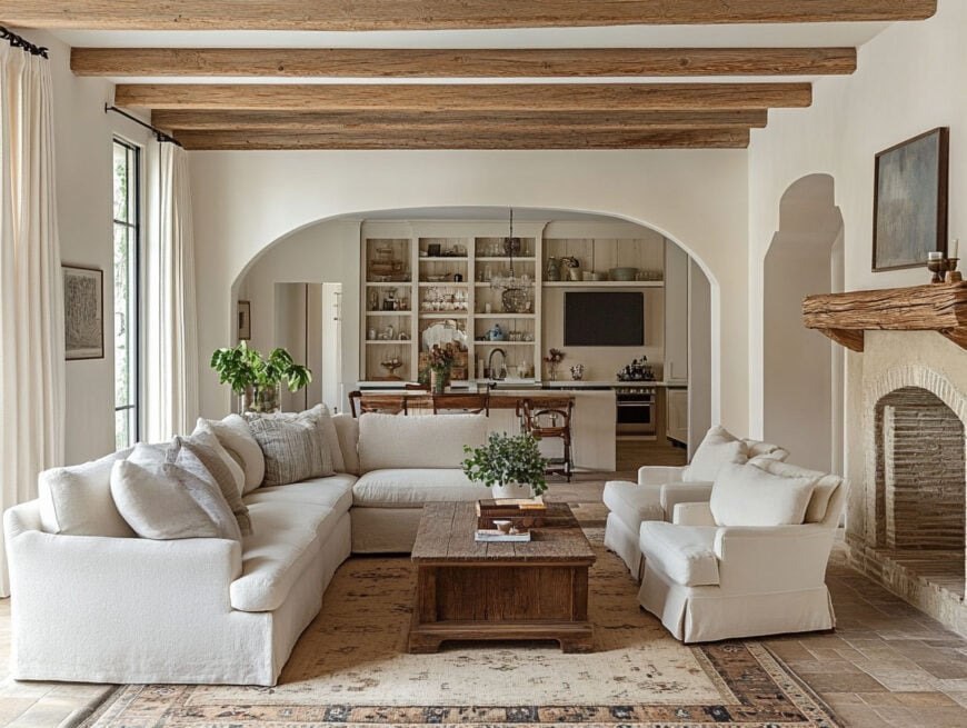 What is the Average Size of Living Rooms in the USA?