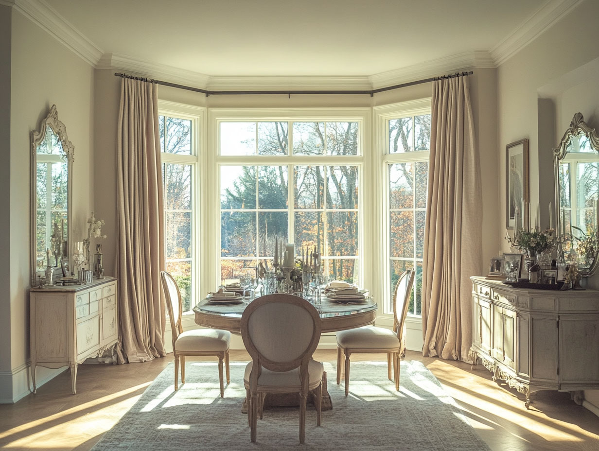 Dine with a View—15 Gorgeous Bay Window Dining Room Ideas – Home ...